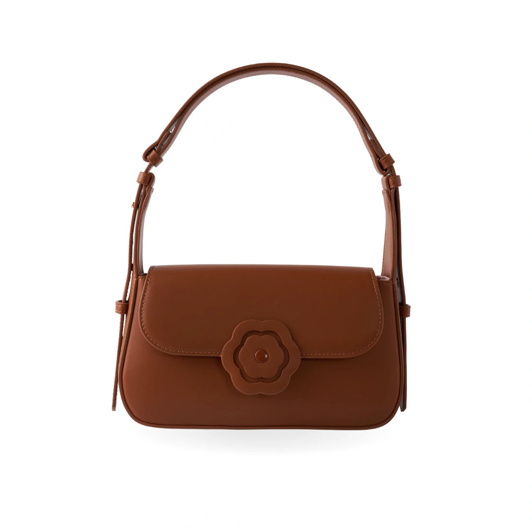 The Iconic Bag in Hana Camel Brown – Machino